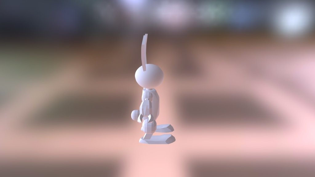 Robot Rabbit - 3D model by Extraontheside [9a61fe5] - Sketchfab