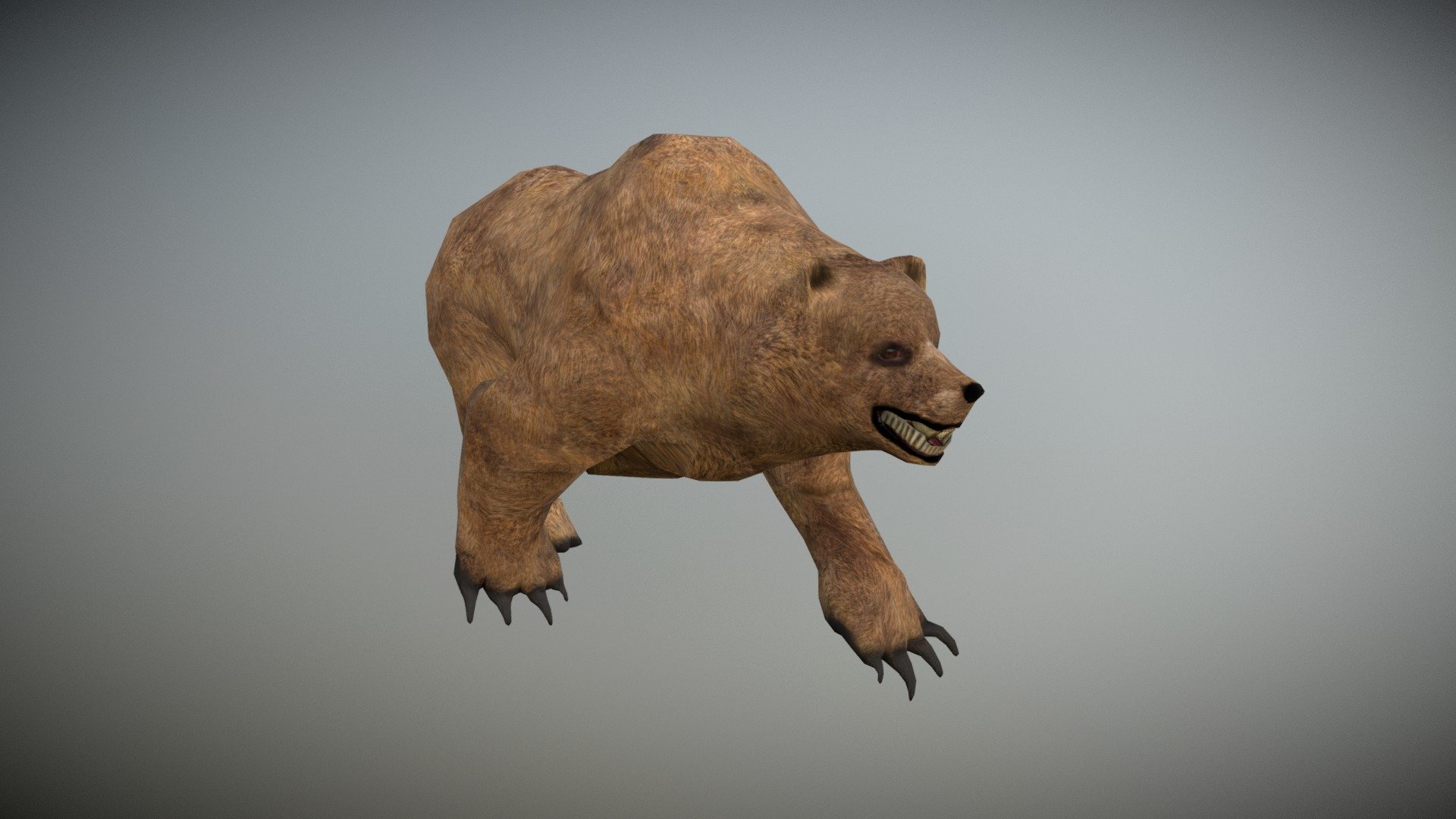 Bear Jog - 3D model by khanhlam [9a6451f] - Sketchfab