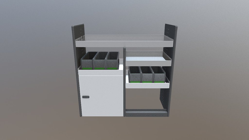 Rack - 3D model by ctongue1 [9a648d2] - Sketchfab
