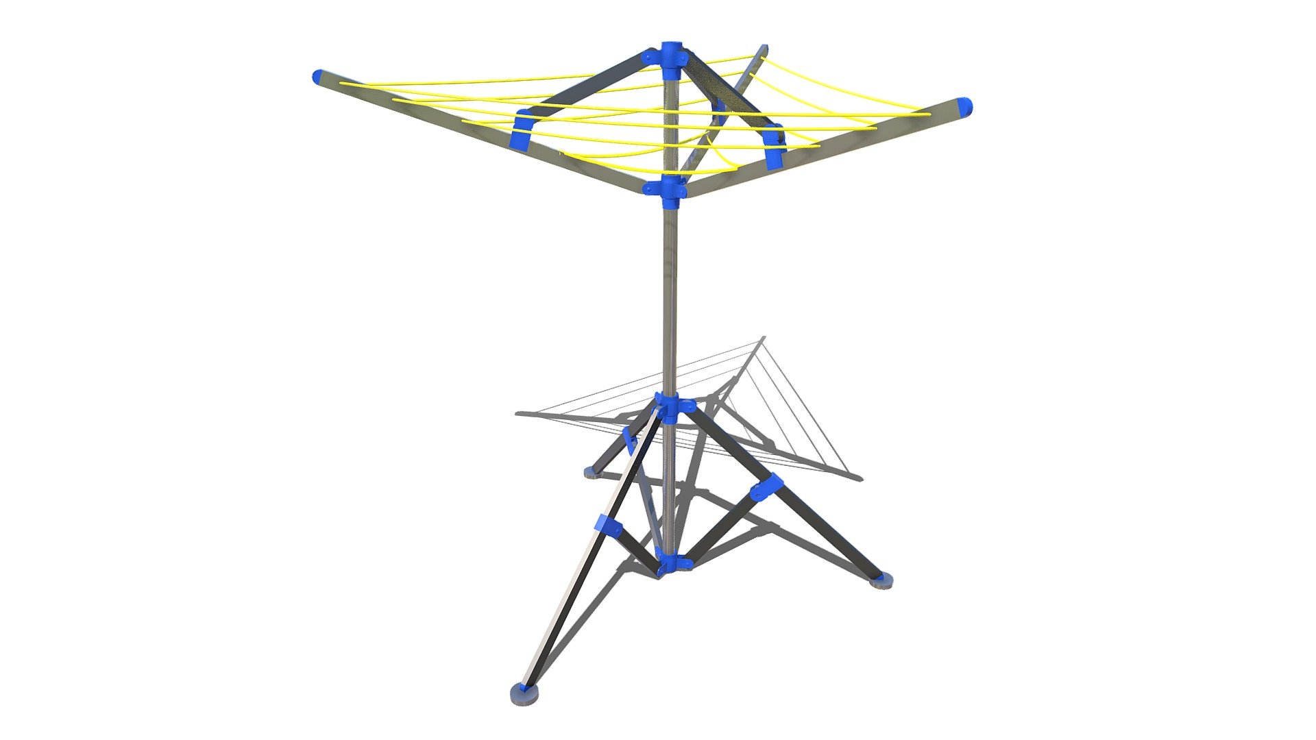 Clothes Washing Line - Buy Royalty Free 3D model by Studio Lab ...