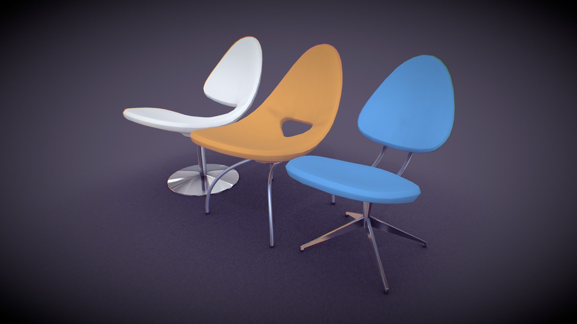 FREE - Ai chair 001 - Download Free 3D model by Unity Fan youtube ...