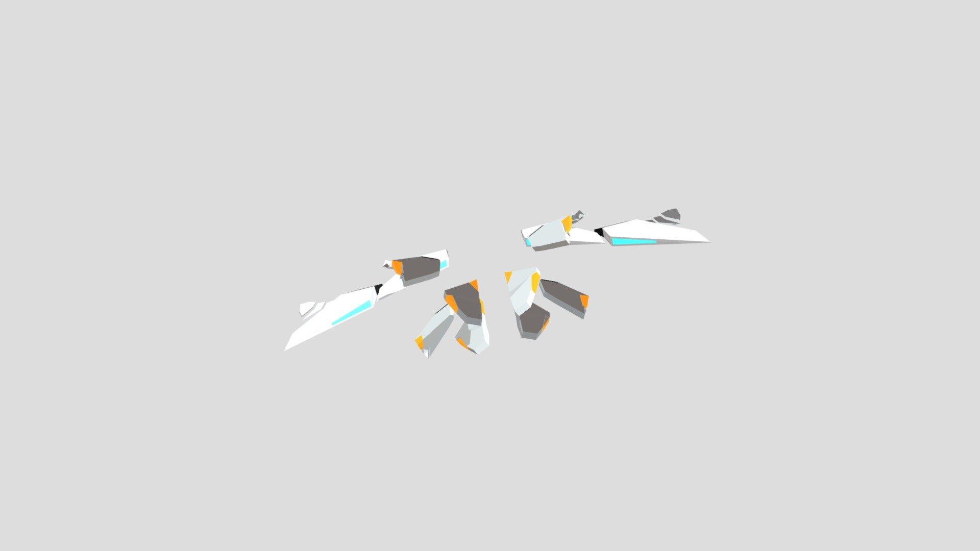 Tech wings - Download Free 3D model by chonnaphat.pansanthia [9a6b041 ...