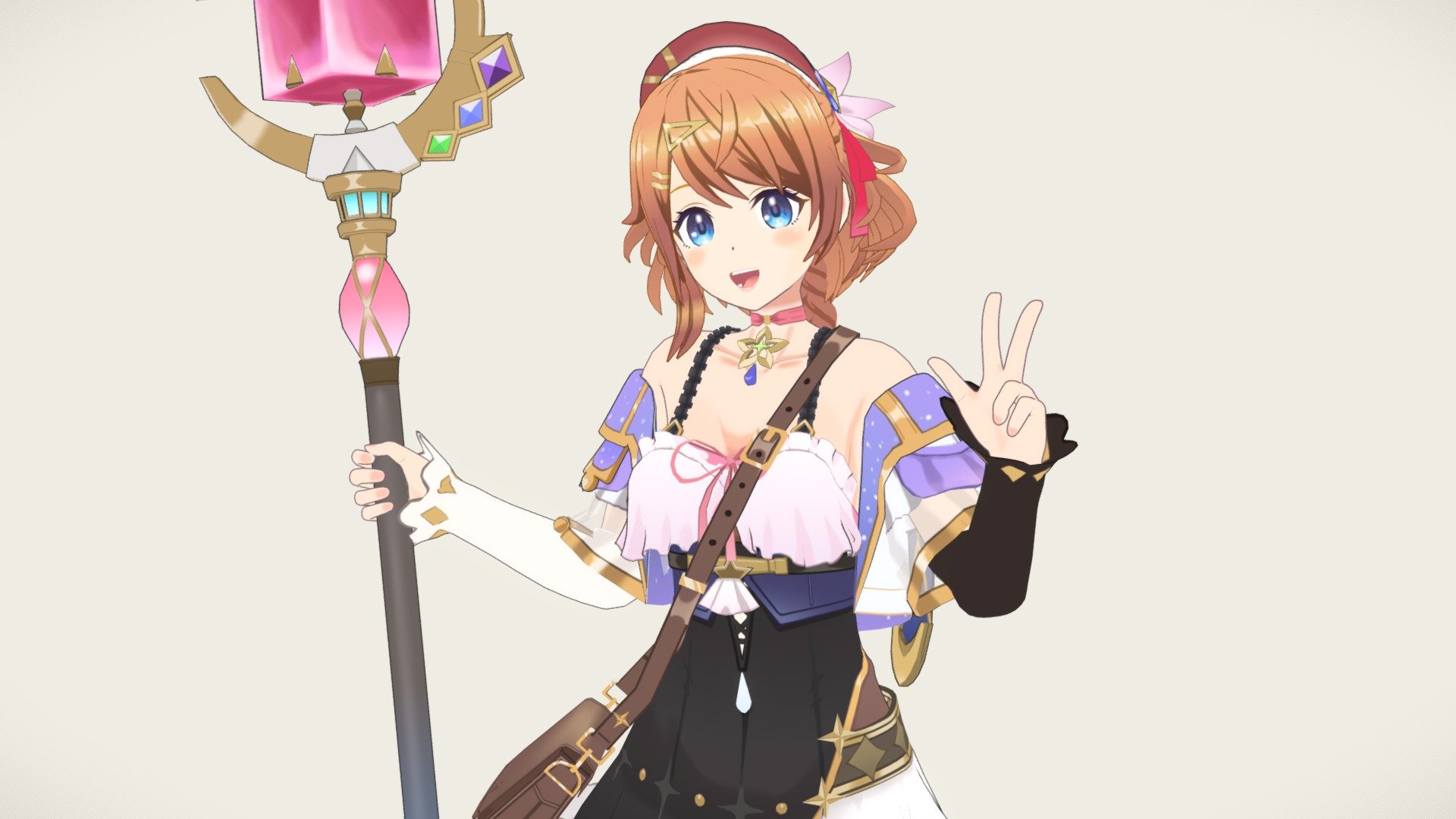 Resna Sternenricht (Atelier Resleriana) - 3D model by tarako_ko ...