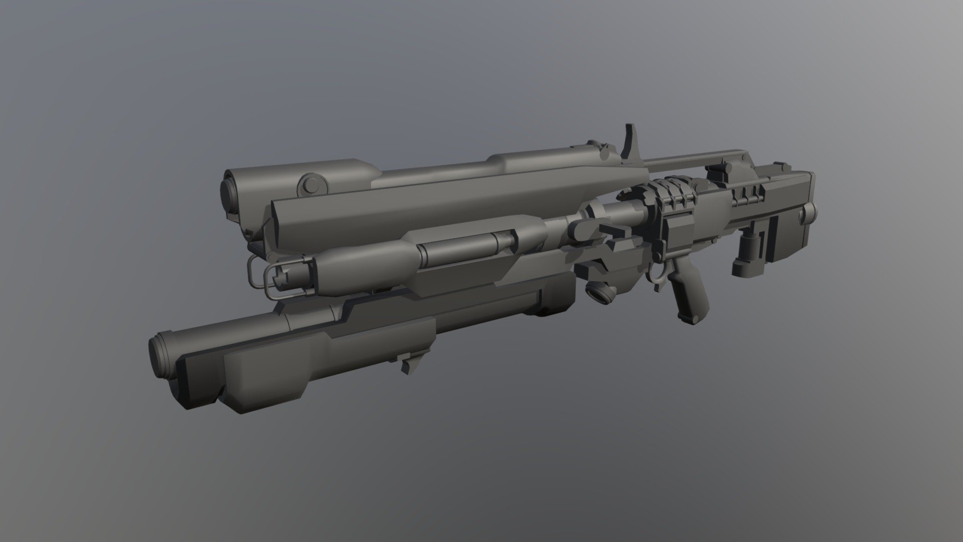 HeavyShotgun - 3D model by uzukibc [9a6d651] - Sketchfab