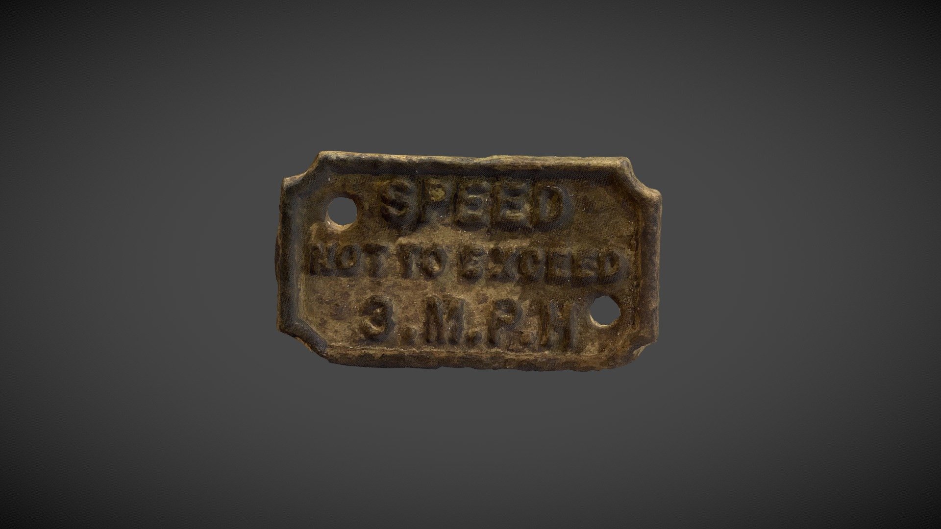 Cuphat079w - Metal Sign - Download Free 3D model by CUPHAT [9a6d75f] - Sketchfab