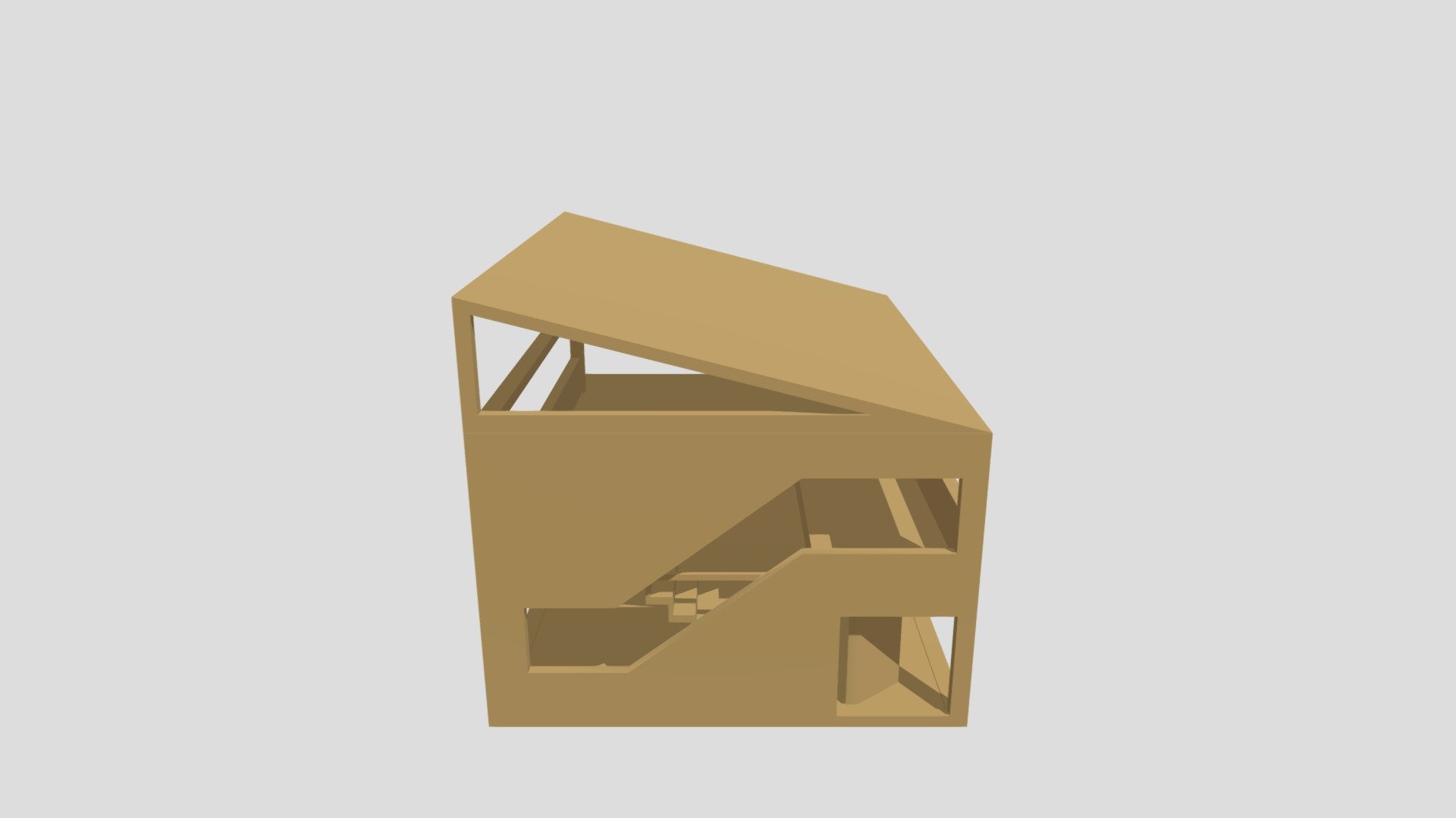 Beach House Design 3 3D Model By Hollie14 9a6d93a Sketchfab