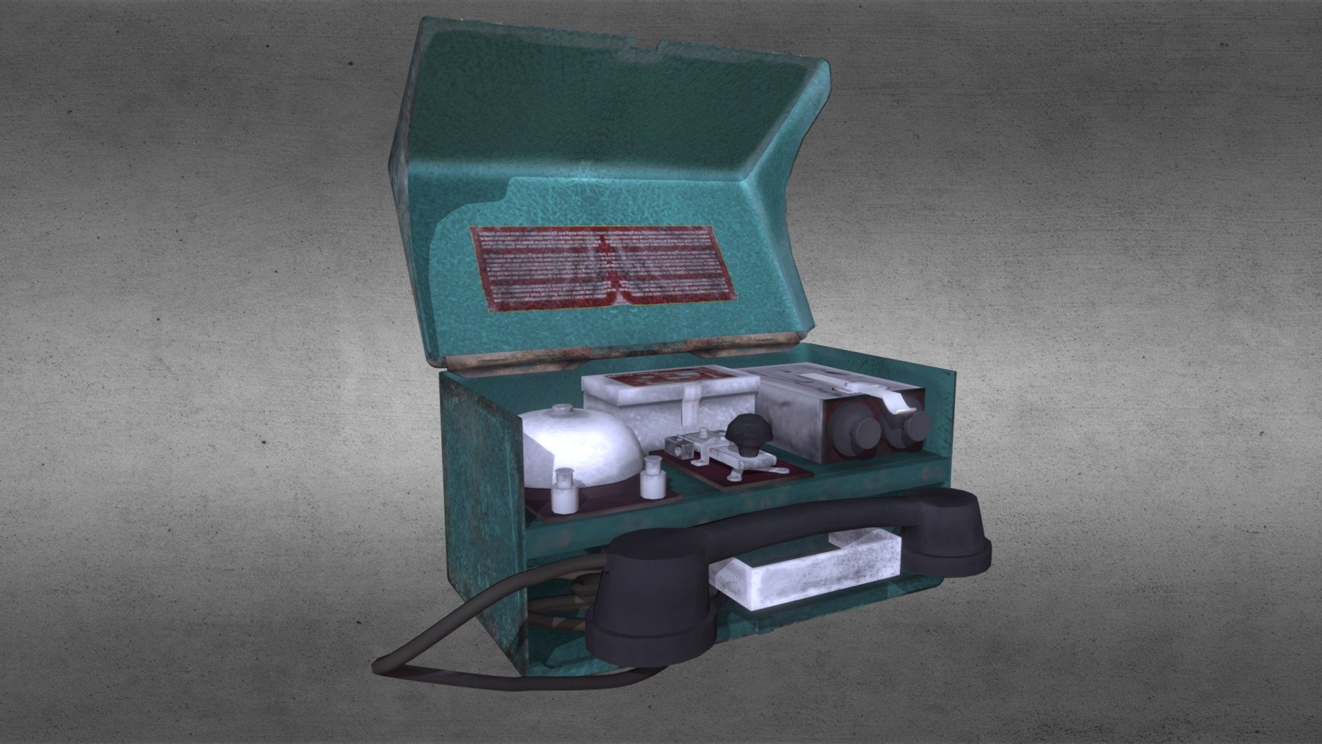 War phone D.MK.V - 3D model by jasonhill414 [9a6e6ee] - Sketchfab