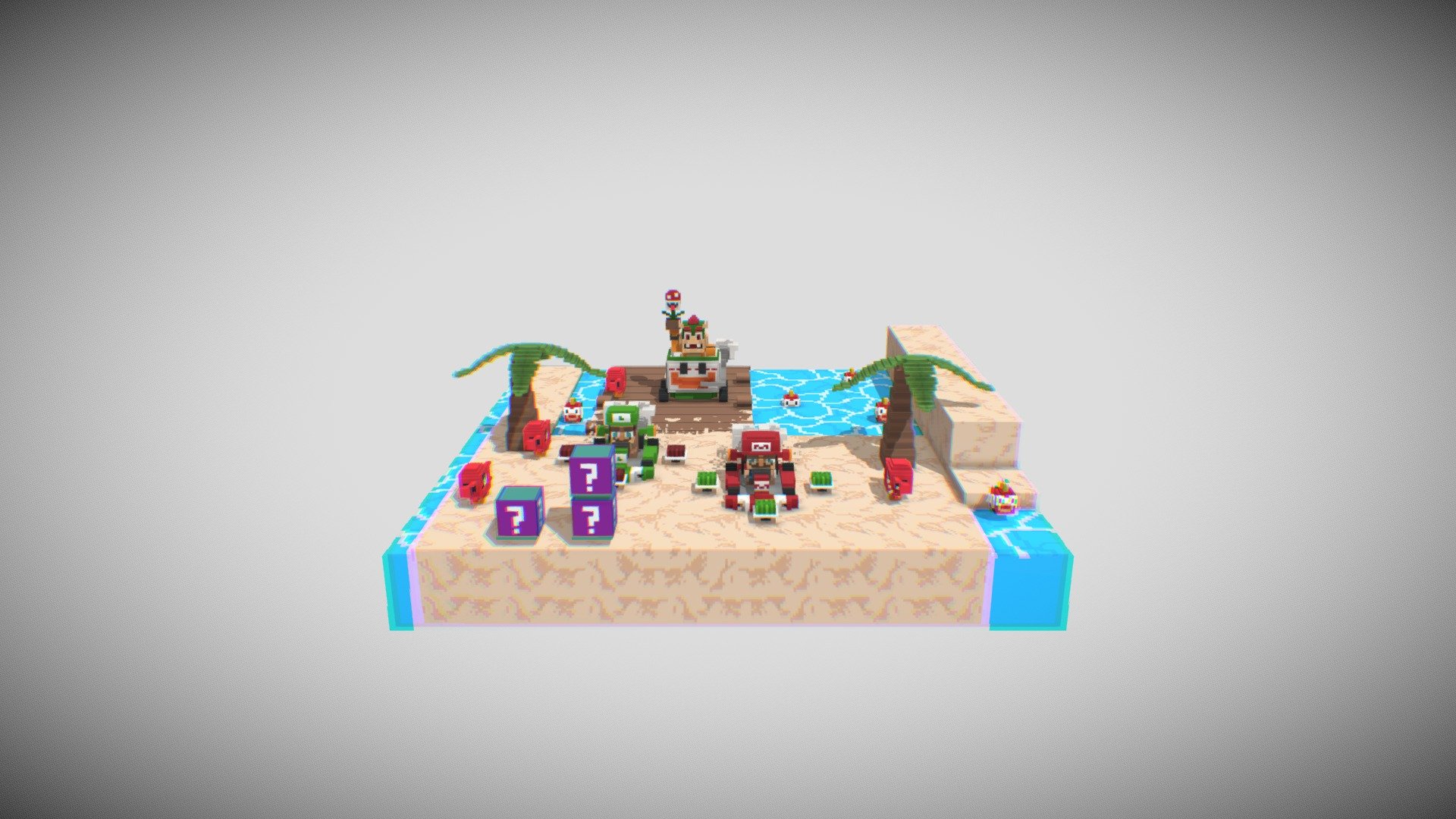 MARIO-KART - 3D model by arcanaip [9a71e6e] - Sketchfab