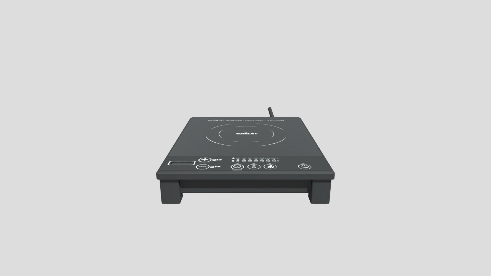 Induction Plate - Download Free 3D model by jonathan.jay [9a733f9 ...