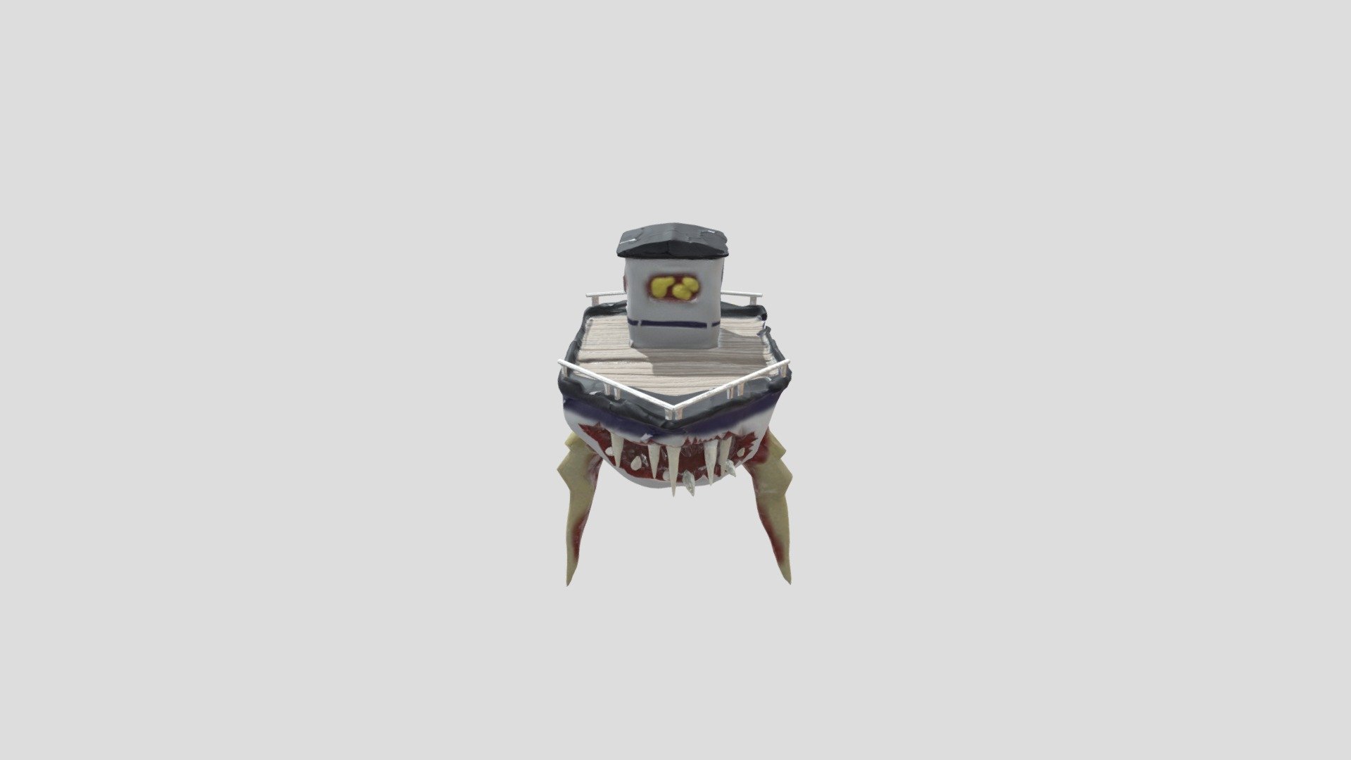 AlienBoat - 3D model by Riley_Hurst [9a74026] - Sketchfab