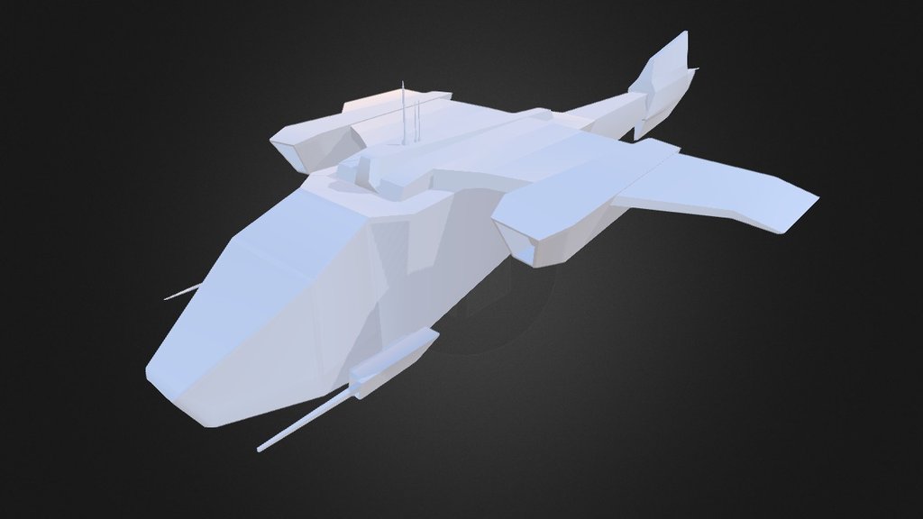 Fighter1 (Untextured) - 3D model by bgt1990 [9a75599] - Sketchfab