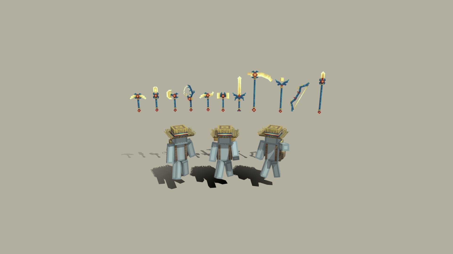 Wandering Cosmetics & Tools - 3D model by MeeMeChu [9a75fe1] - Sketchfab