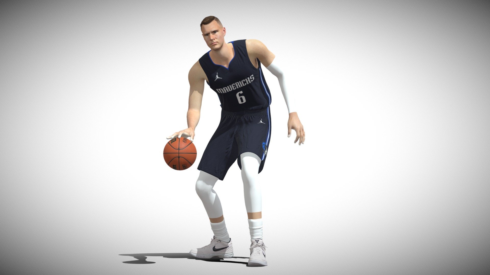 3D Kristaps Porzingis NBA - 3D model by NBA basketball player ...