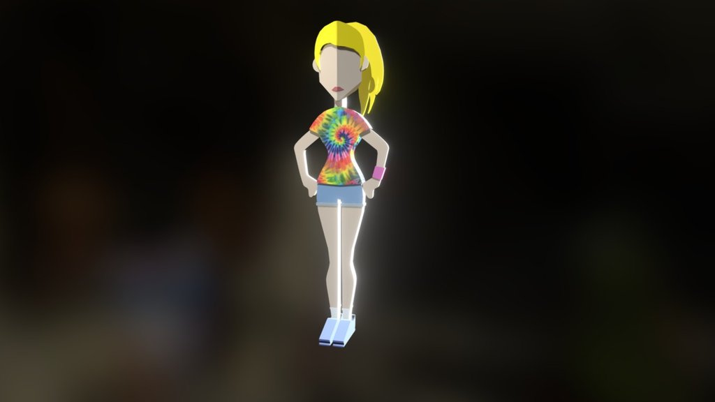 AVATAR CARLA VALDEZ - 3D model by sergioallendedg [9a793dc] - Sketchfab