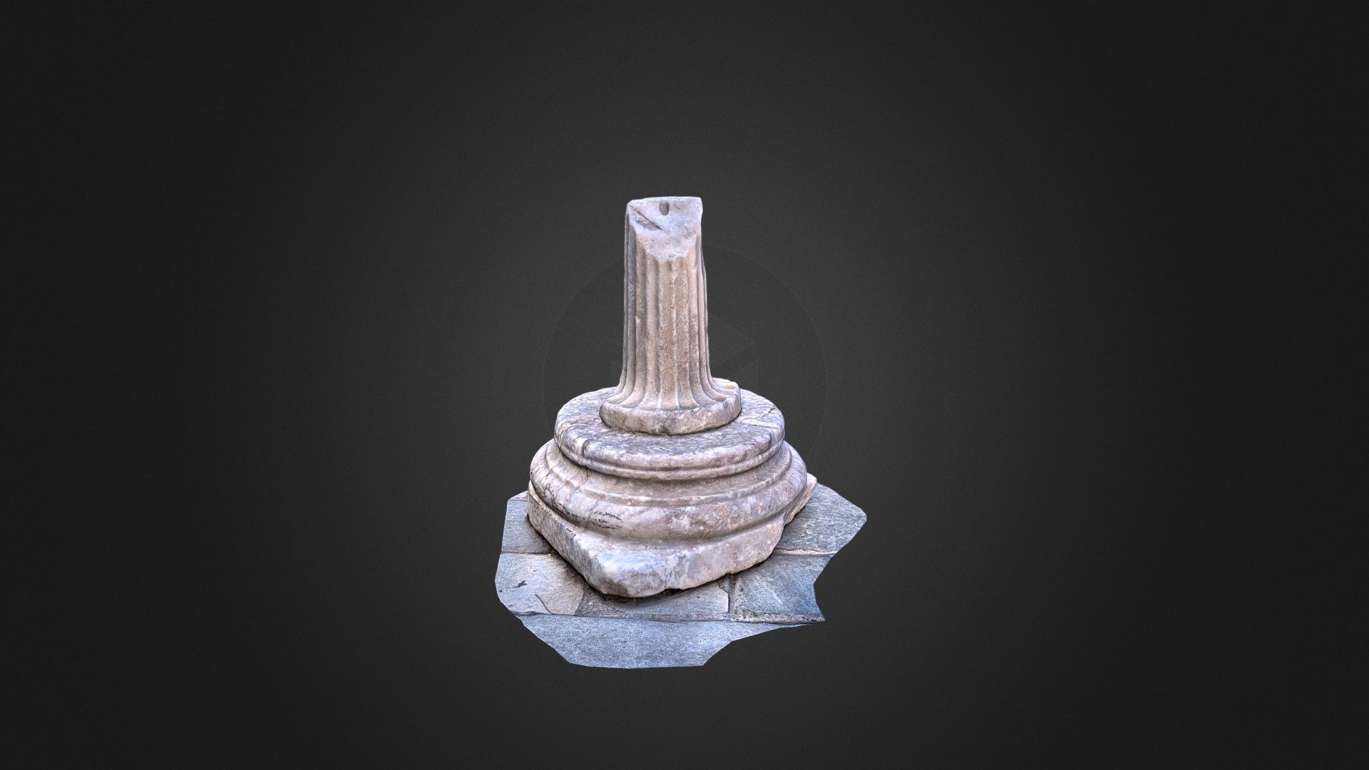 Broken Colum - 3D model by plustank [9a79dce] - Sketchfab
