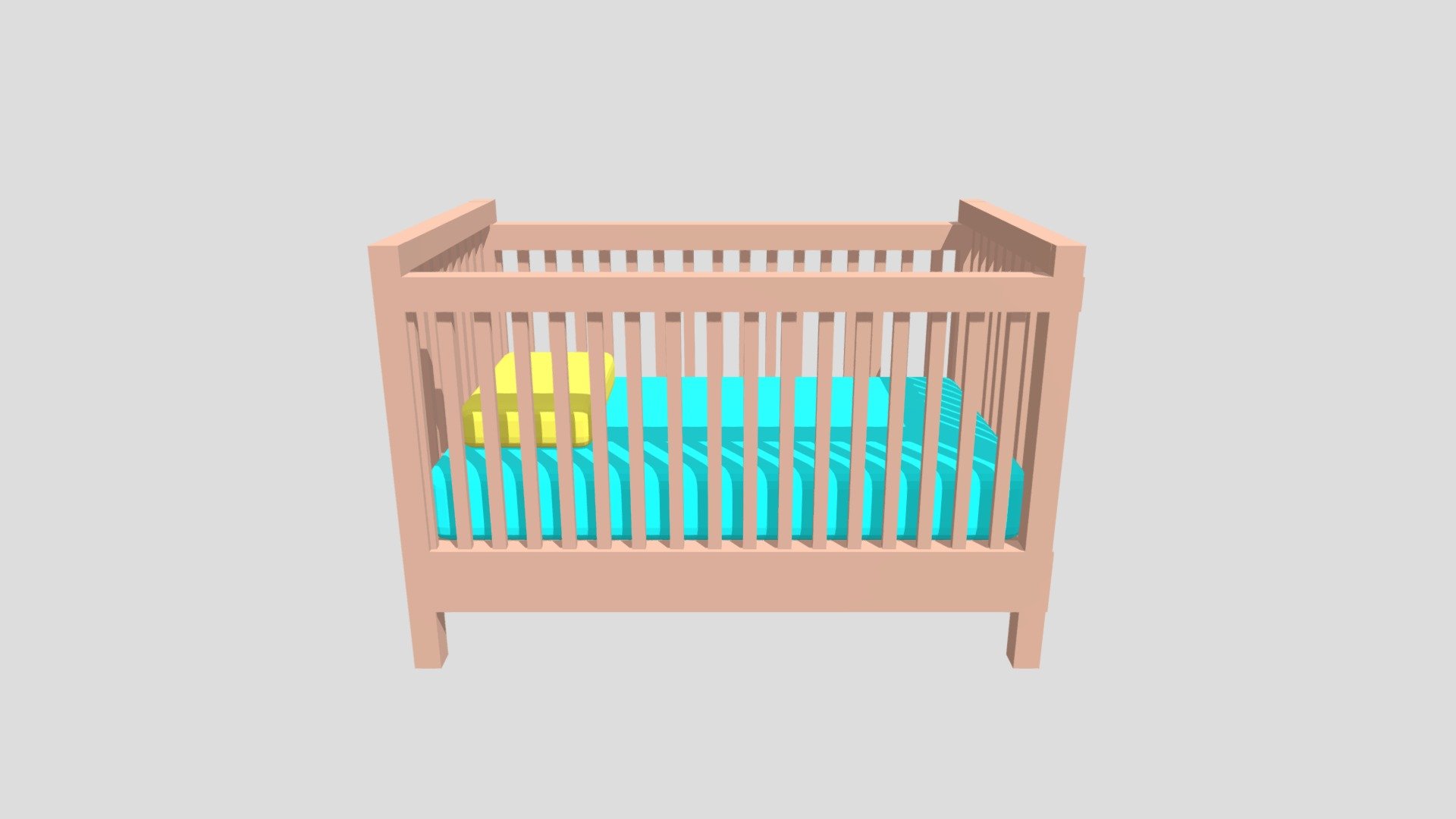 Crib from Poly by Google - Download Free 3D model by IronEqual (@ie ...