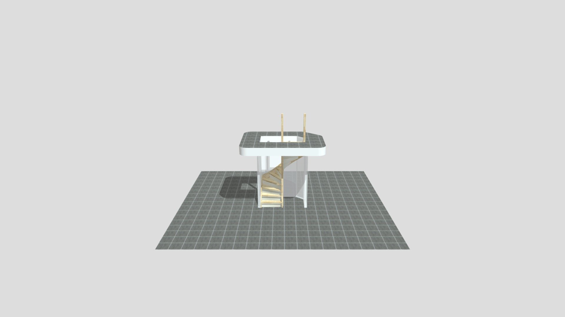 zoldertrap Ridderkerk - 3D model by TrapDirect [9a7a85a] - Sketchfab