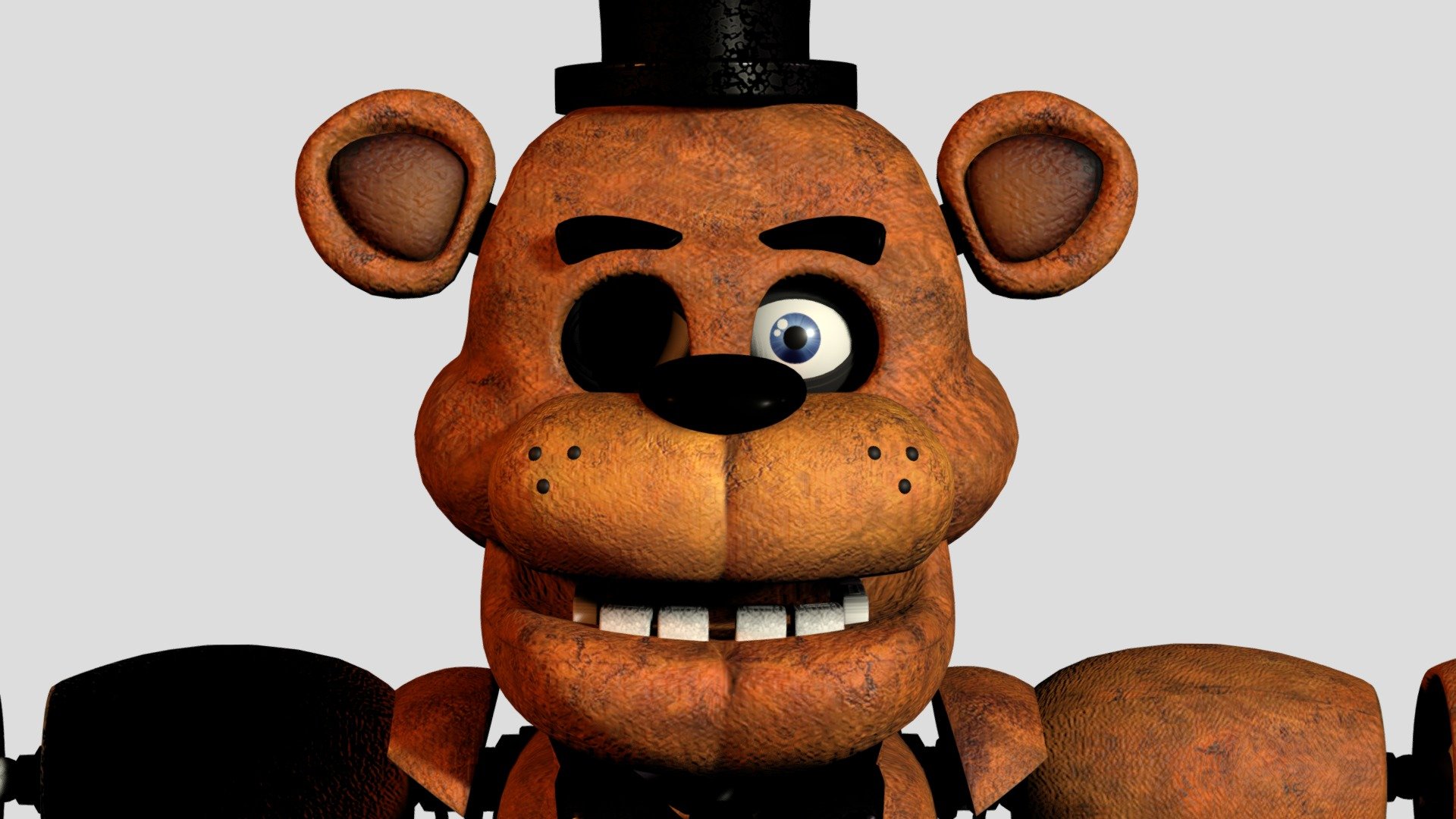 Freddy Fazbear(by HiAtom) - 3D model by PFGFromYT (@fnafgamerreeeeee ...