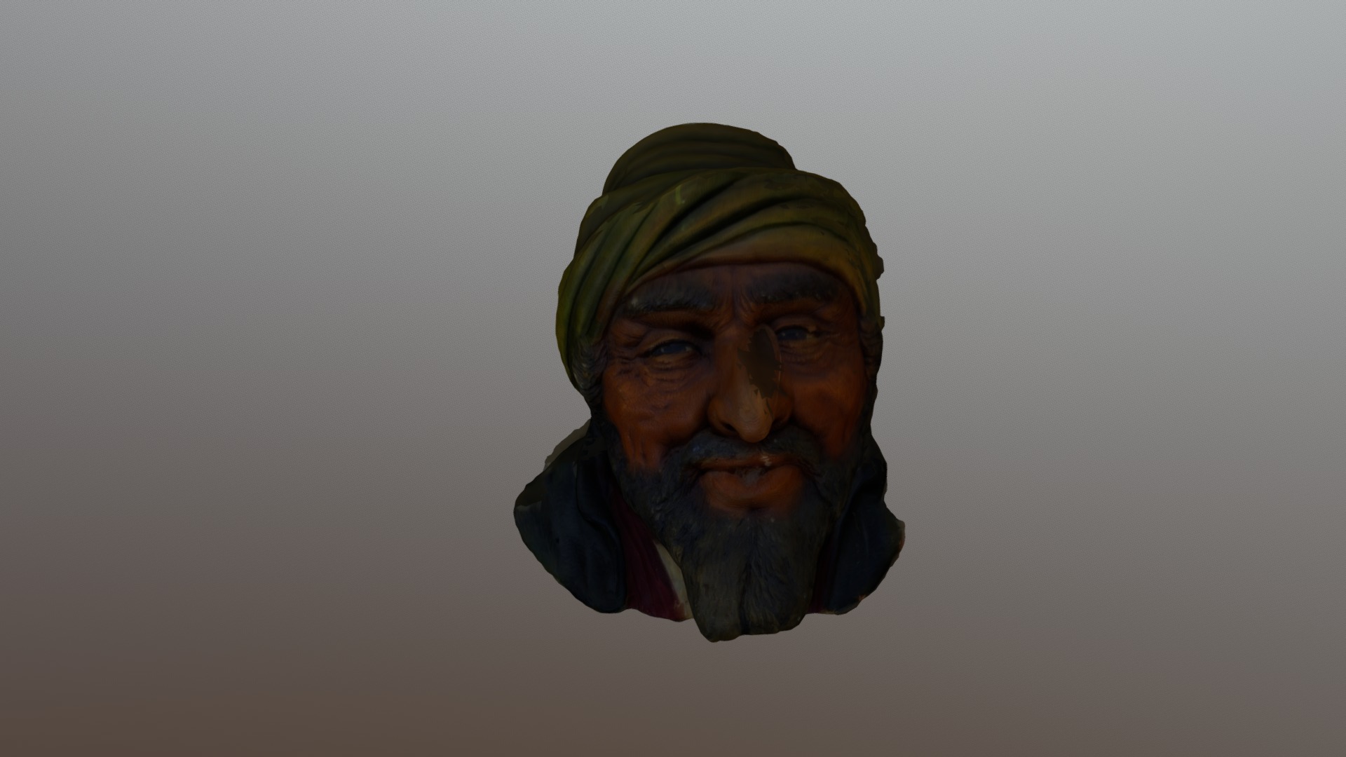 Head of an Arab Man - 3D model by rexgibson [9a7db50] - Sketchfab