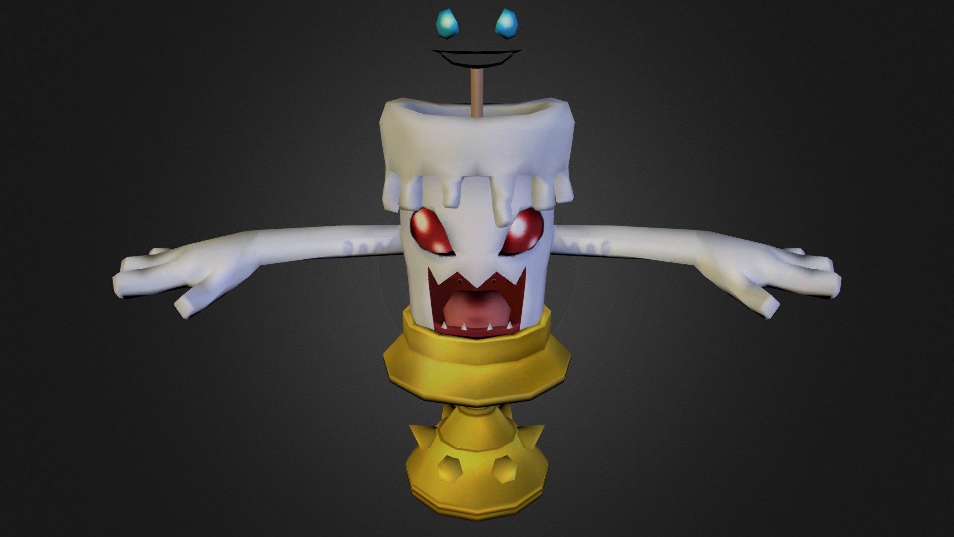 PC Computer - Digimon Masters - Candlemon - 3D model by rogarmao ...