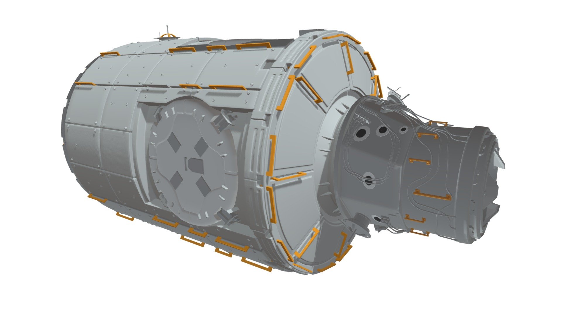 Tranquility Node 3 ISS Module - Buy Royalty Free 3D model by 3DHorse ...
