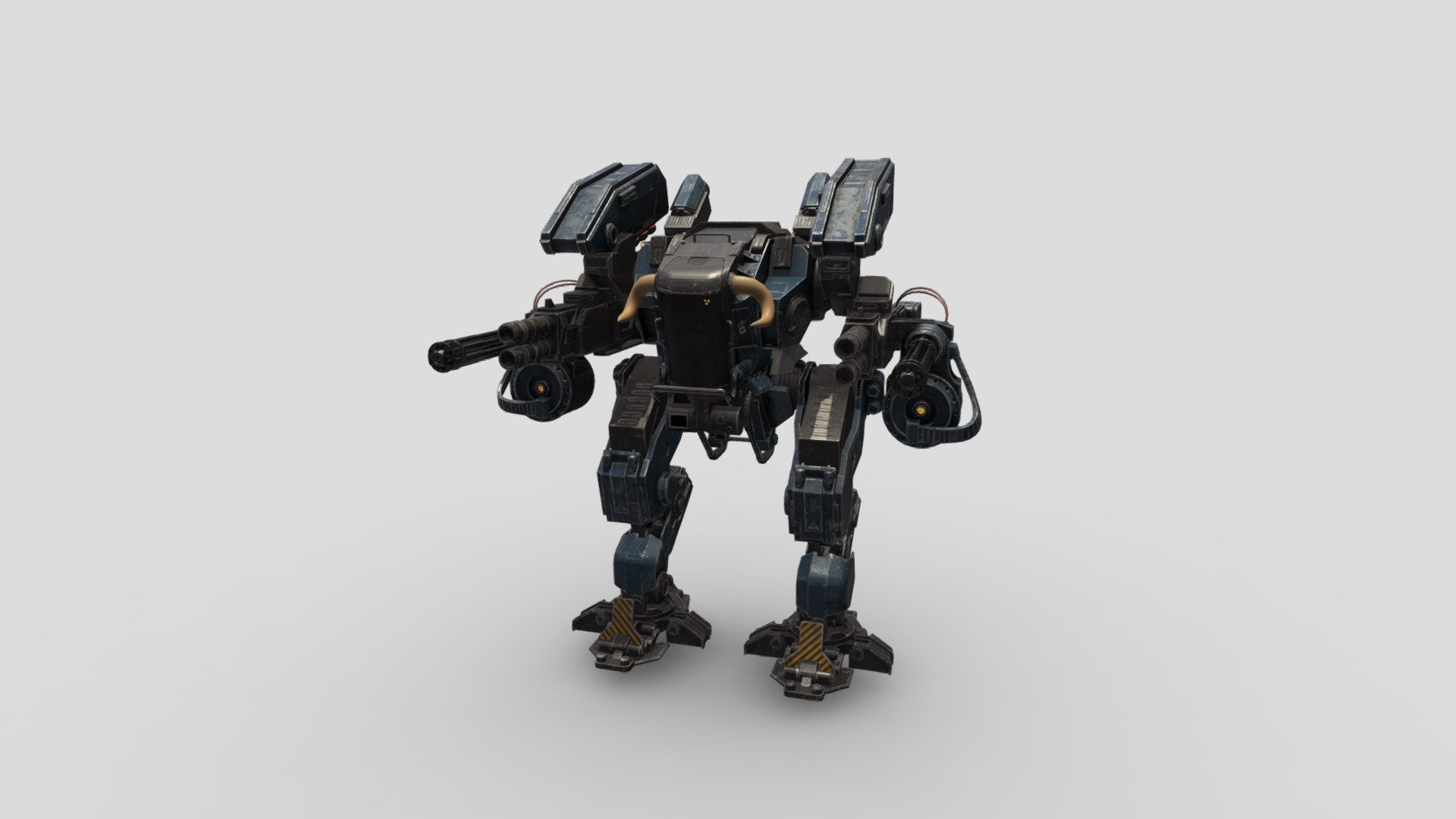 Mecha - 3D model by Dmitry Horodok (@berkutprof) [9a81c4b] - Sketchfab