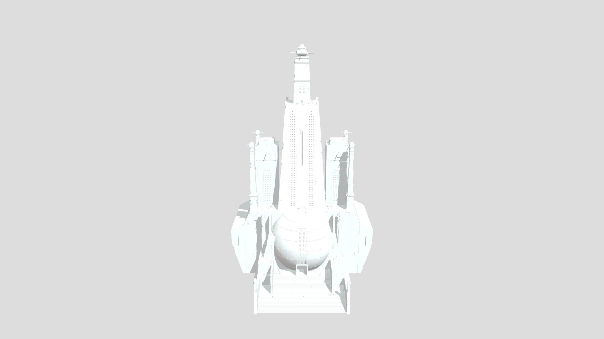 Ancient Temple - 3D model by mohamedhussien [9a81d84] - Sketchfab
