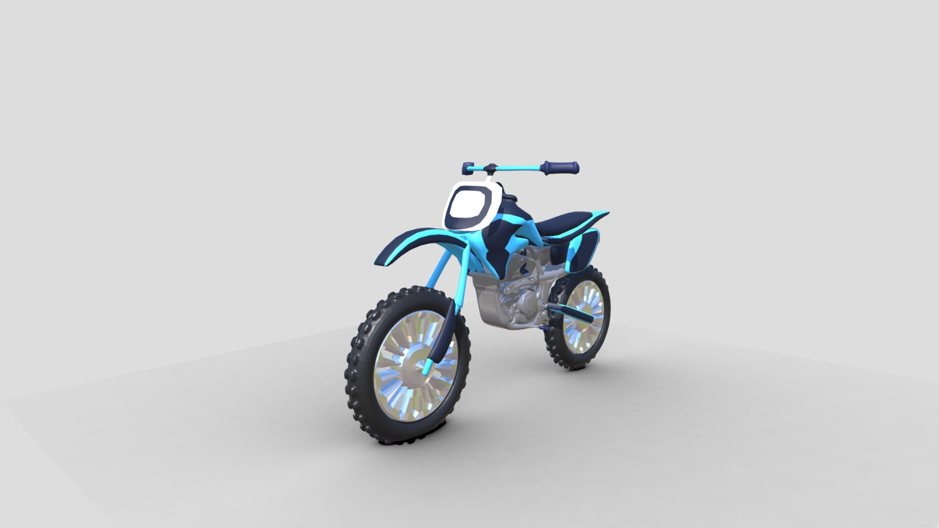 Dirtbike - 3D model by Animated Fox 3D (@Foxcatgaming2) [9a81ff9 ...
