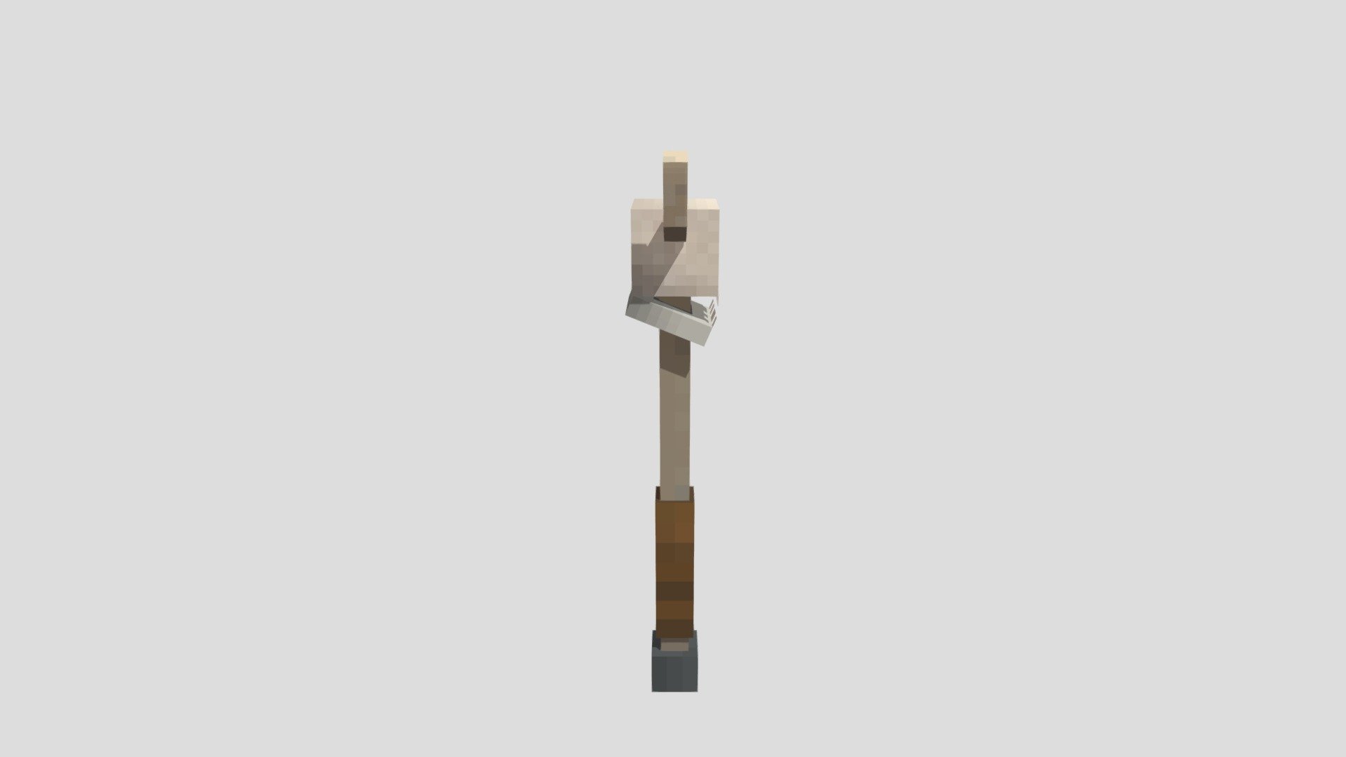 Skull mace - 3D model by coldloafofbread [9a83239] - Sketchfab