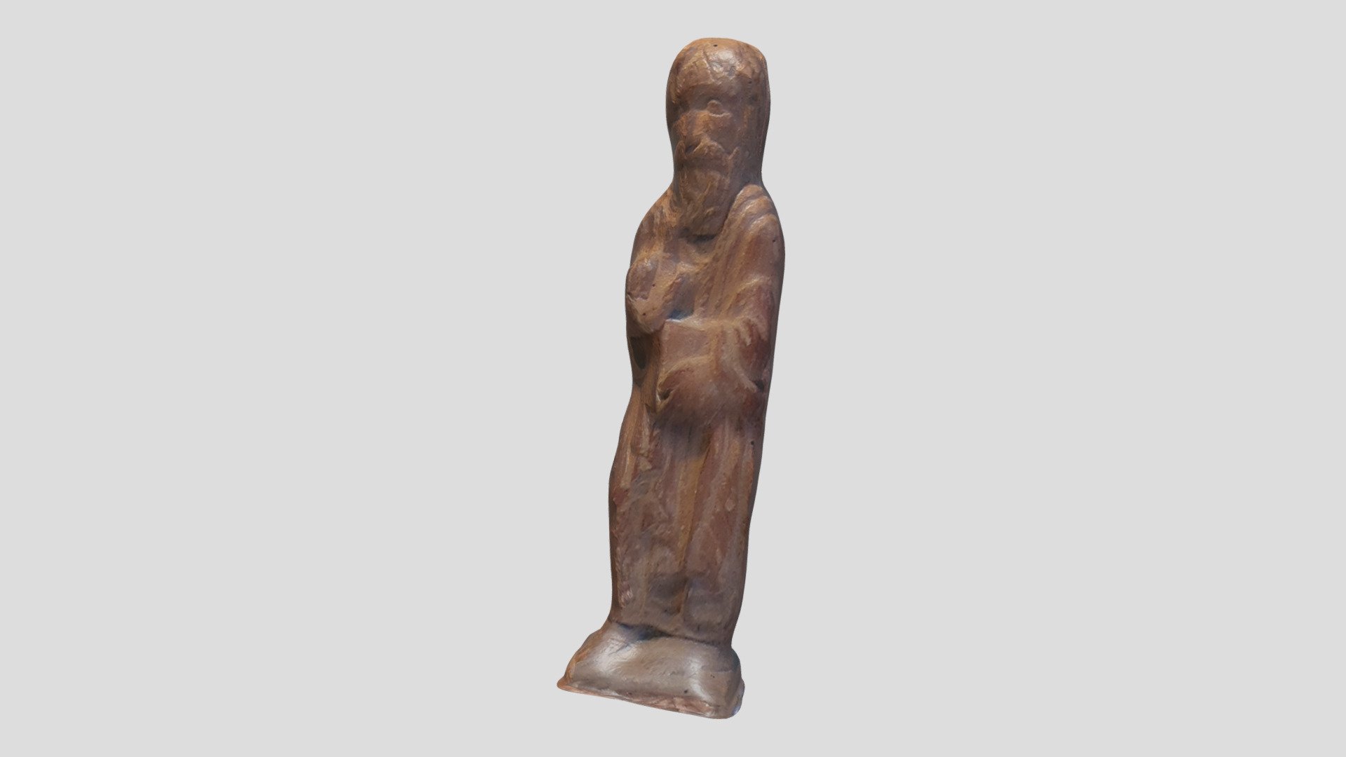 Wooden Statue. - 3D model by soundgraph [9a847f5] - Sketchfab