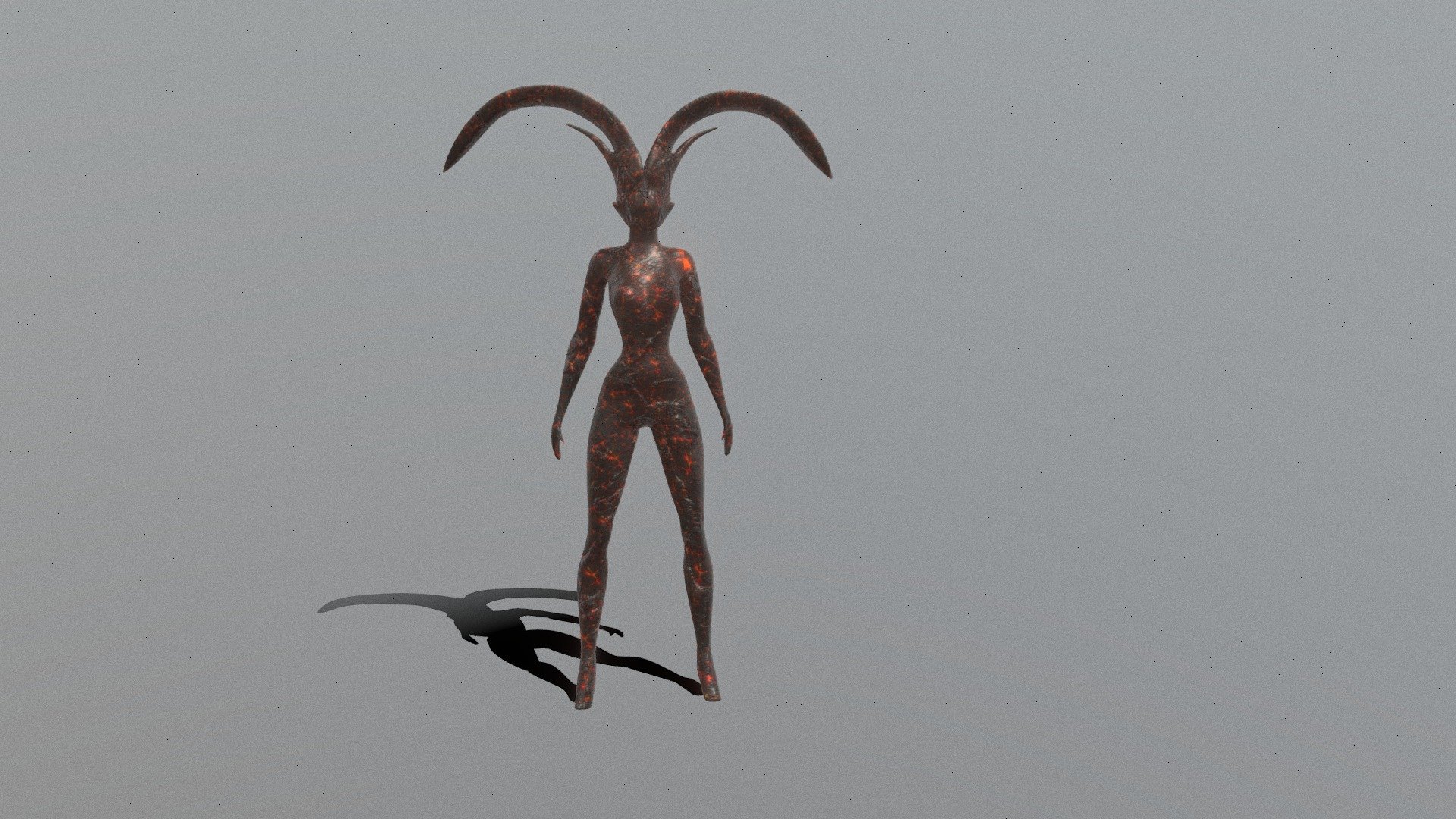 Demon - 3D model by Ajsha.C (@cacaajsha) [9a859c1] - Sketchfab