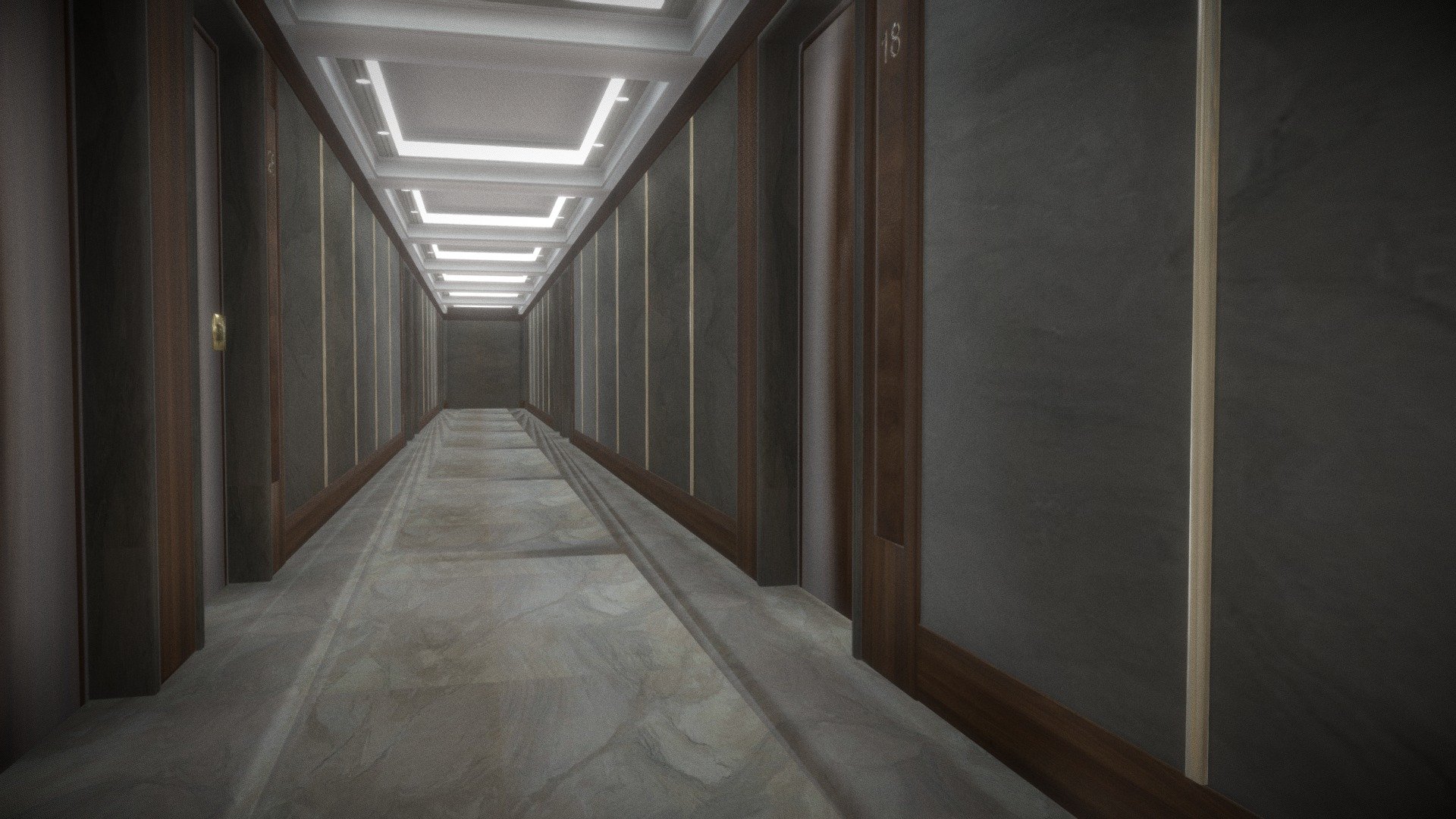 3D Corridor - 3D model by nvere [9a88bfb] - Sketchfab