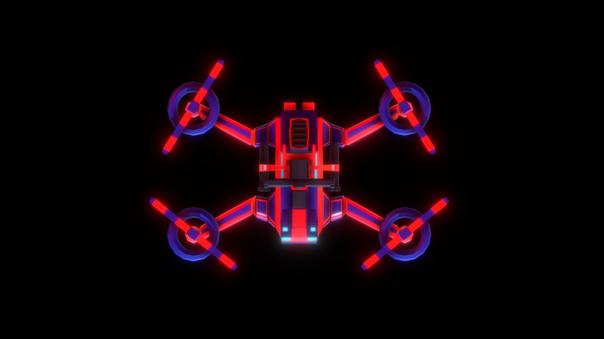 Spider Drone 3D Model - Download Free 3D model by Dinendra Neyo (@NeyoZ ...