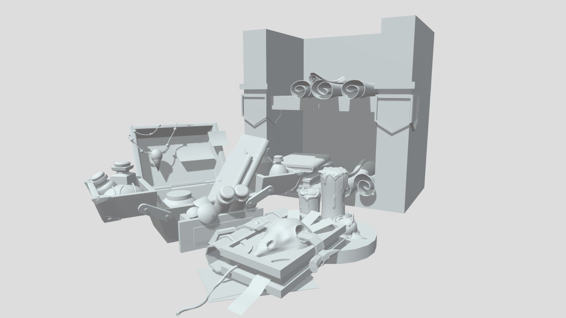 WitchBox_1-3 - 3D model by Levi Tangavelou (@LeviTangavelou) [9a8db0c ...