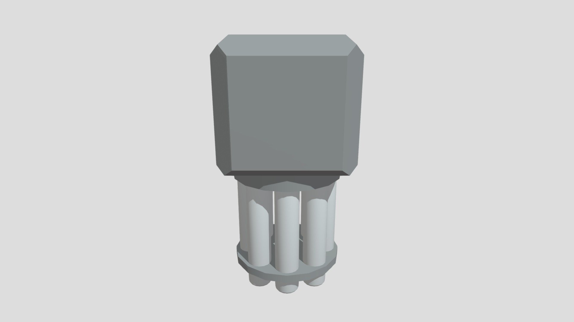 Animated Minigun - Download Free 3D model by Nathan (@NathanTurner ...