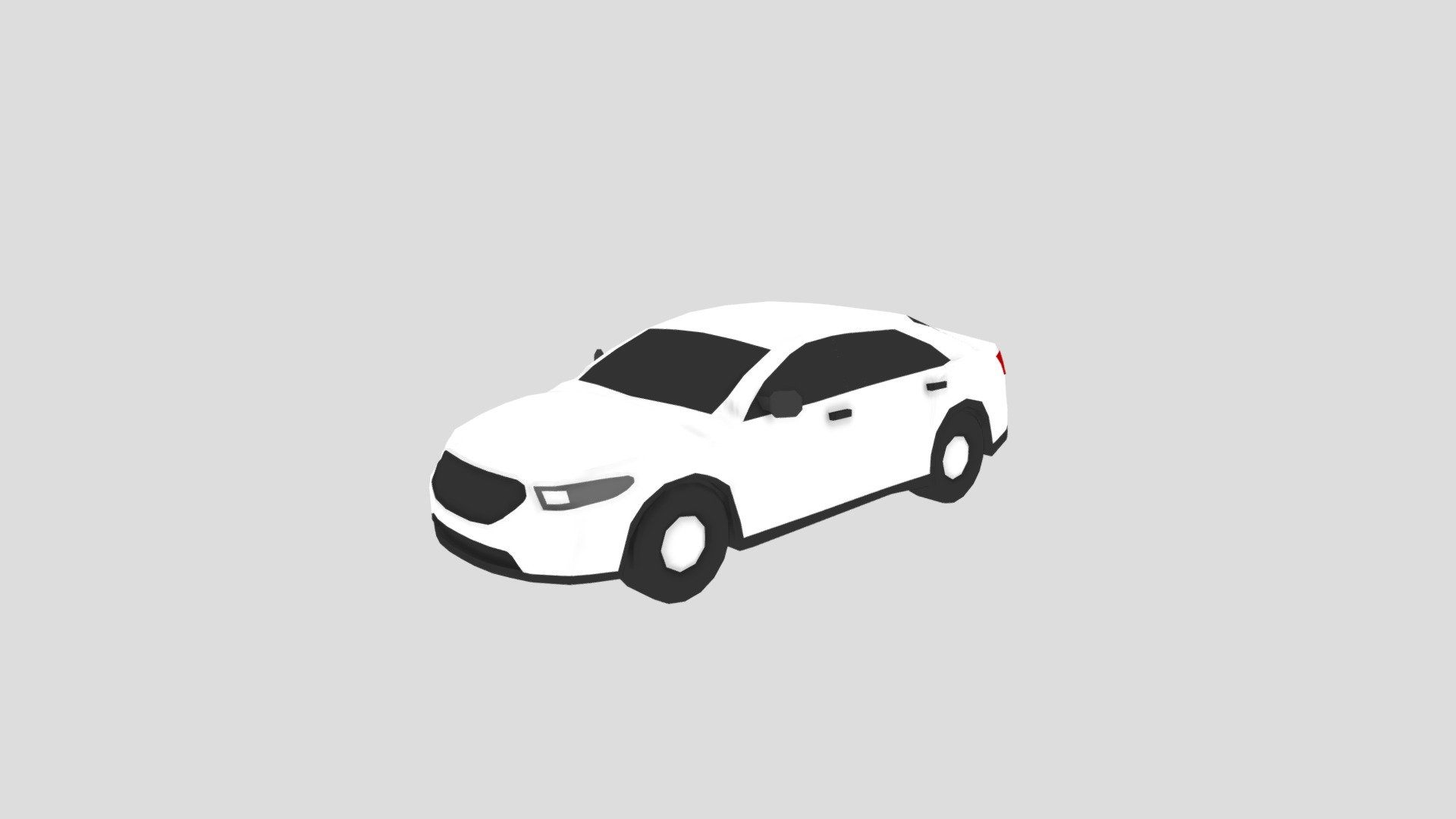 Low Poly 2018 Ford Taurus - Download Free 3D model by Yes (@Kyaie) [9a92c0c] - Sketchfab