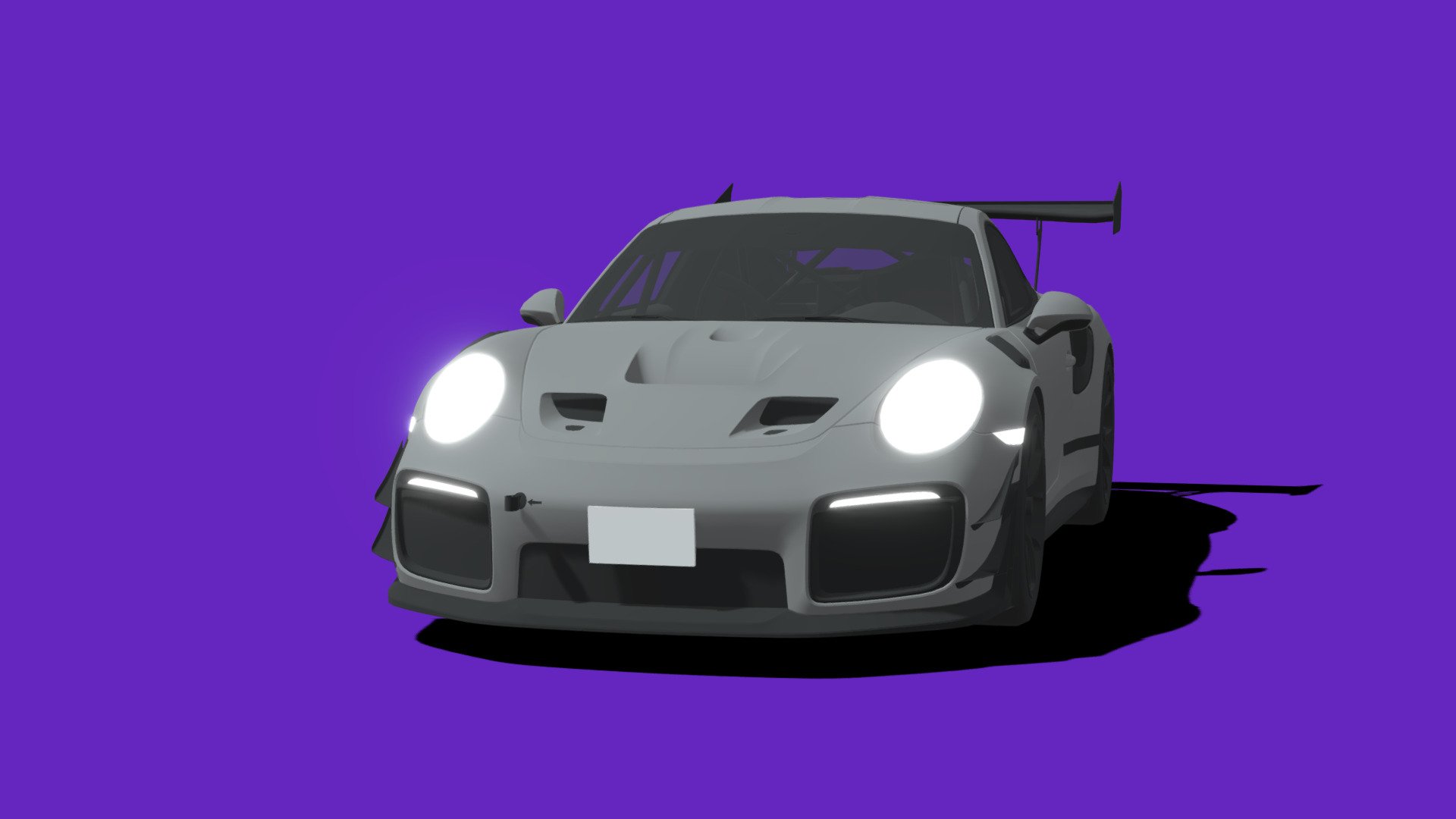 TOON Track : Porsche 911 GT2 R - 3D model by LePoint_BAT (@LePointBAT ...