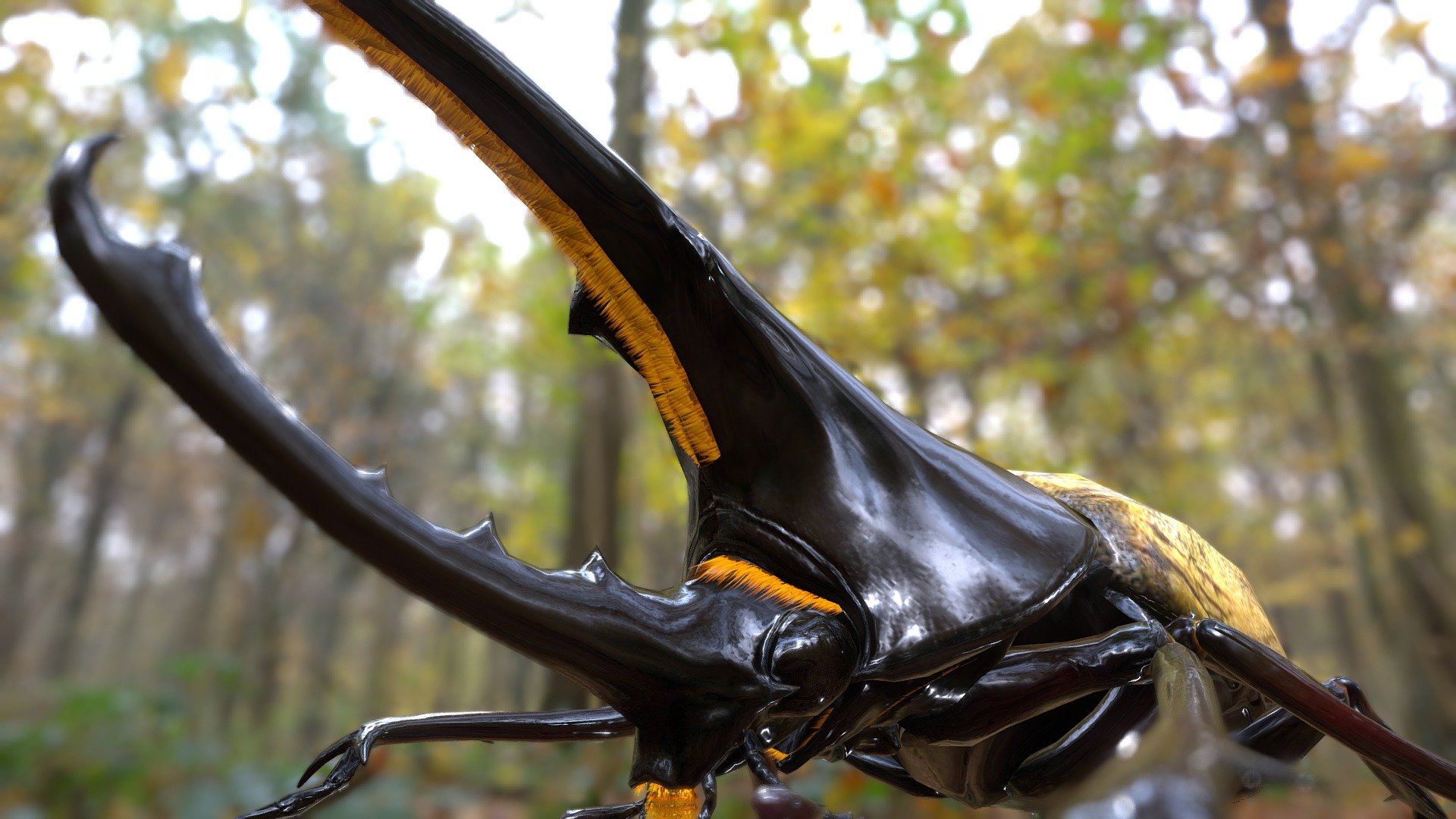 Dynastes hercules - Buy Royalty Free 3D model by Boycraft [9a93388 ...