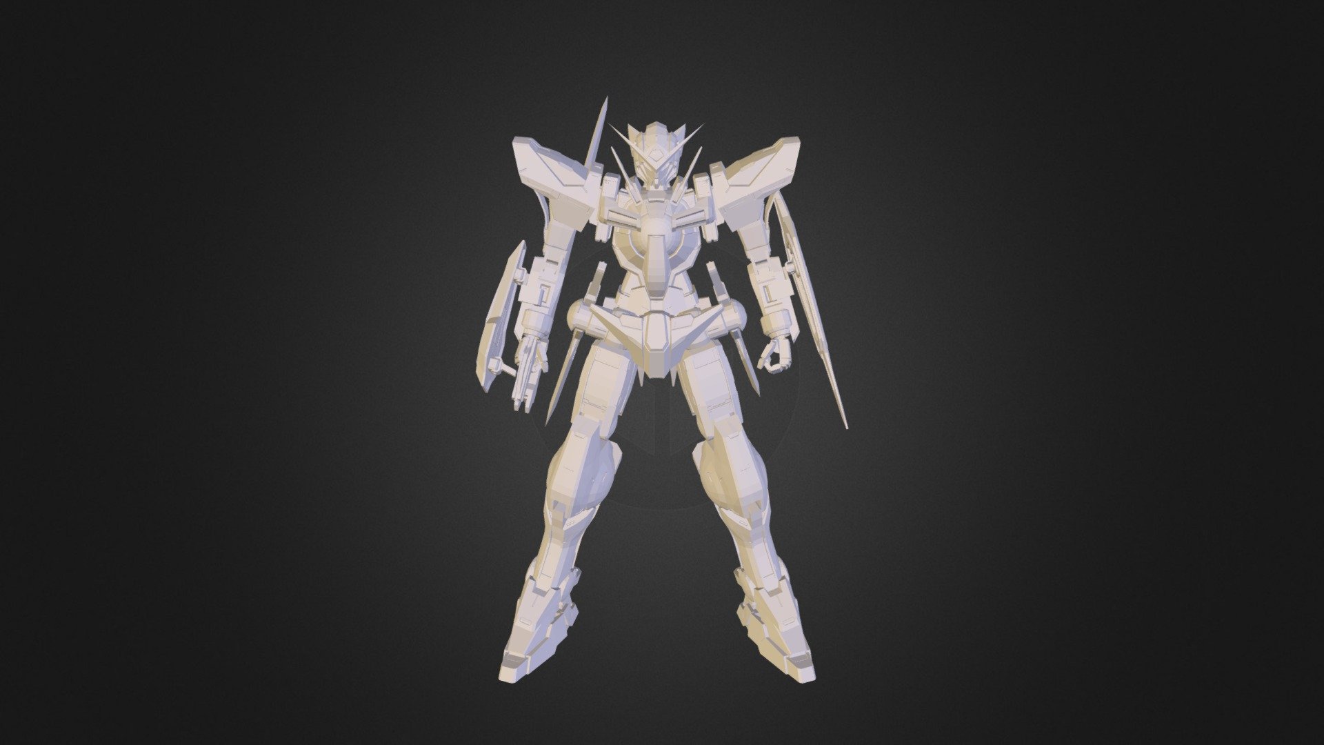 Gundam Exia - 3D model by 3dindustries [9a95548] - Sketchfab