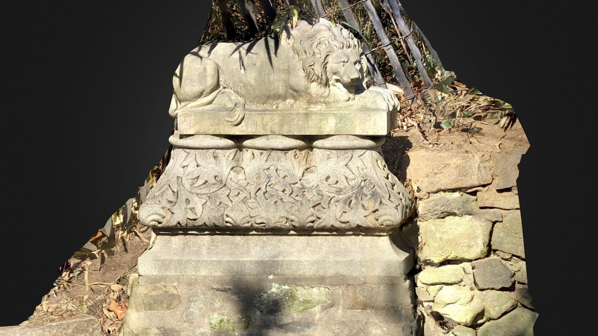 Lion Statue - Download Free 3D model by Terrie (@terrielsimmons ...