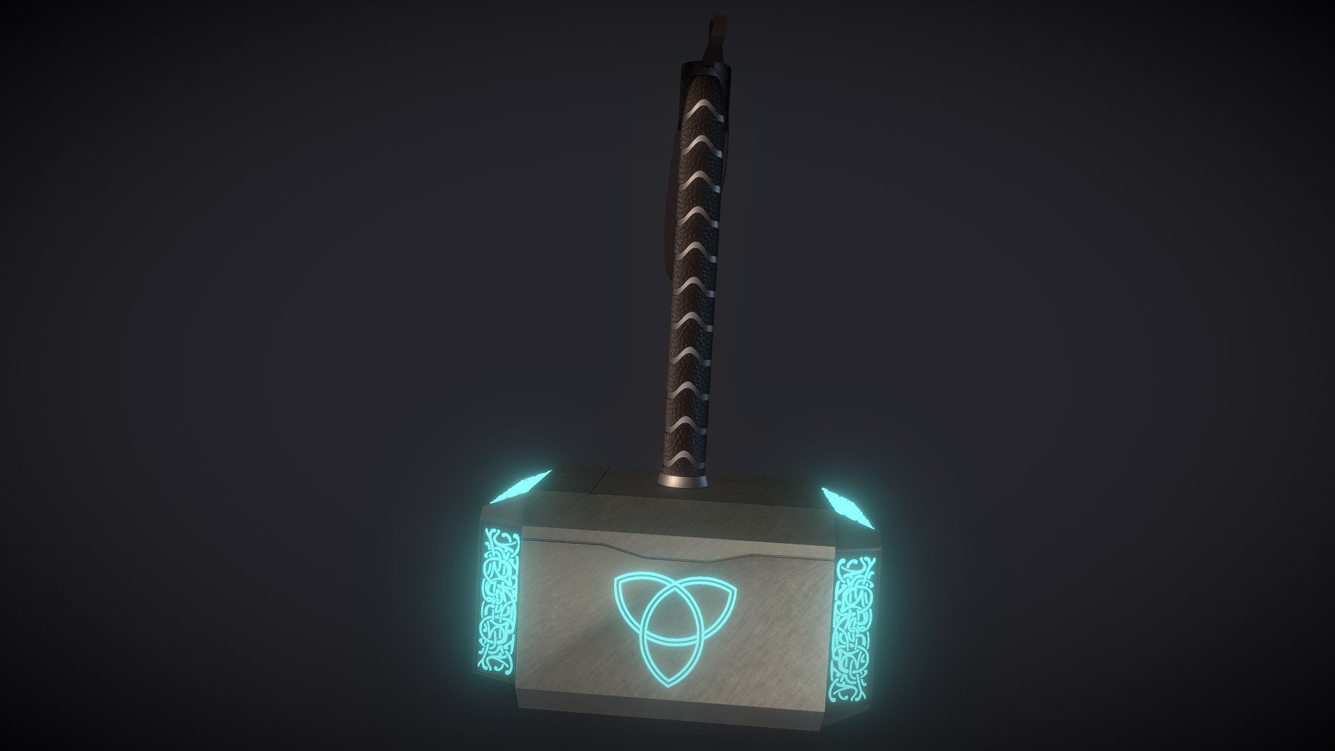 Thor's Hammer - Mjolnir - 3D model by A_dub [9a97263] - Sketchfab