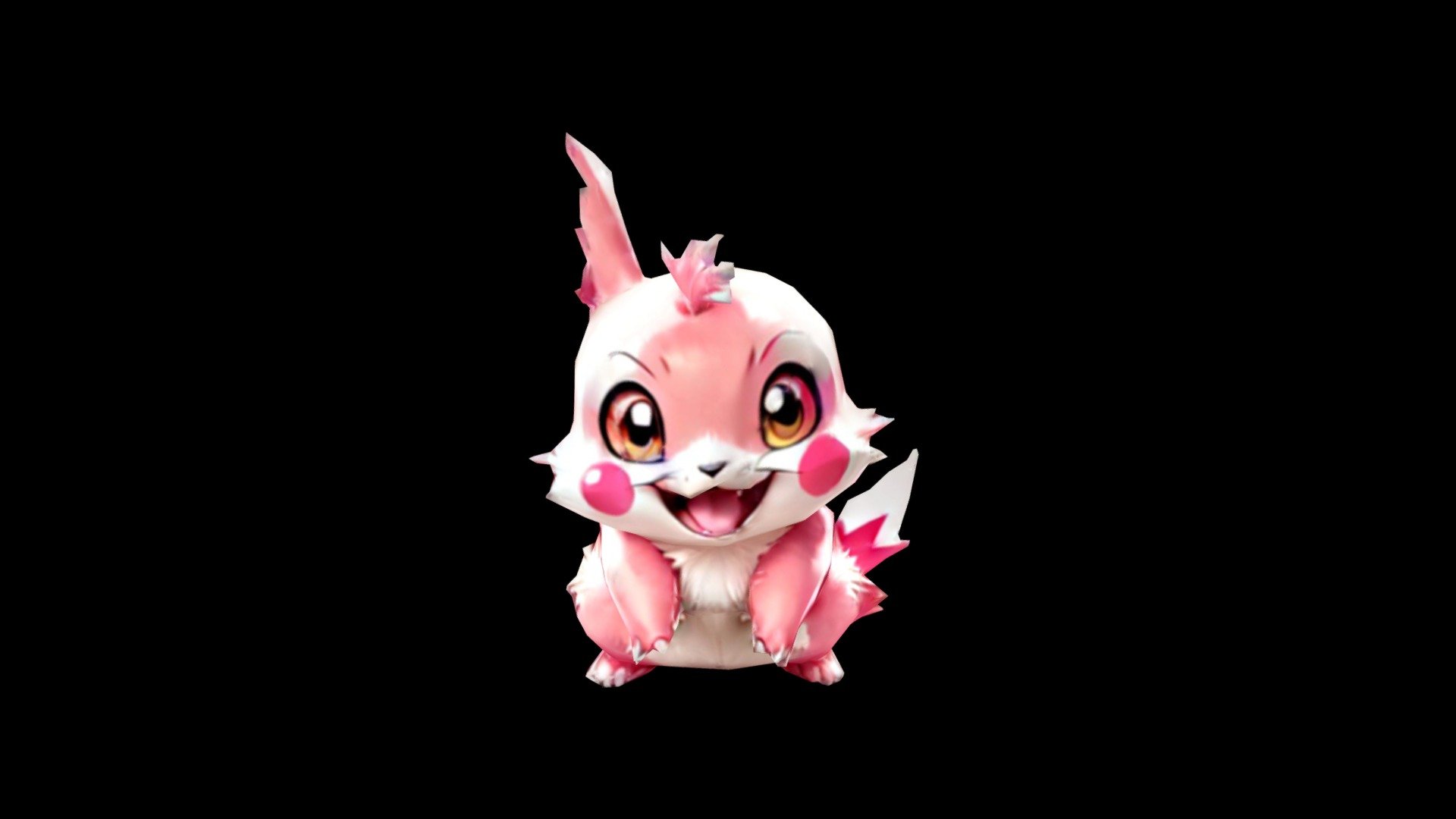 Image of a cute rabbit-like character from "Poké - Download Free 3D ...