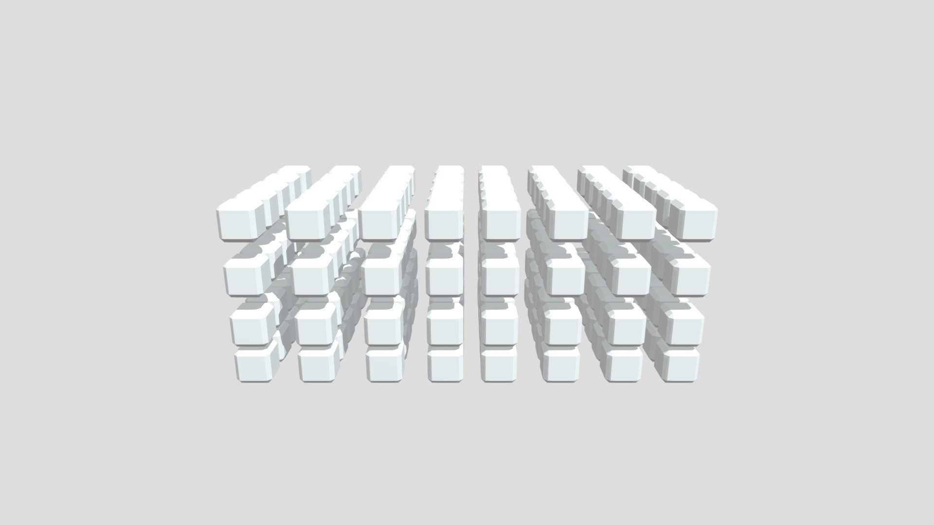 160 Beveled Cubes - Download Free 3D model by chirthree (@threecher ...