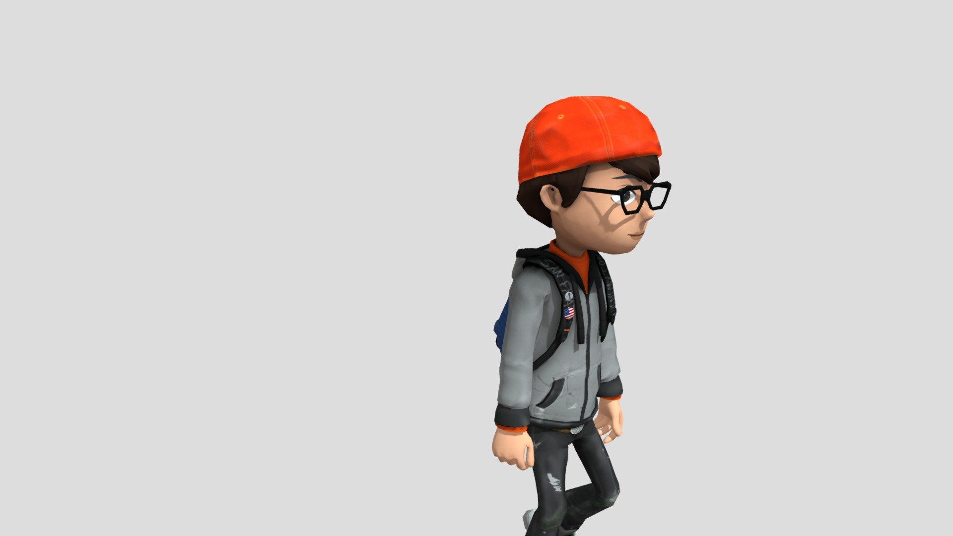 Walking Left Turn - 3D model by P144712 [9a99e5e] - Sketchfab