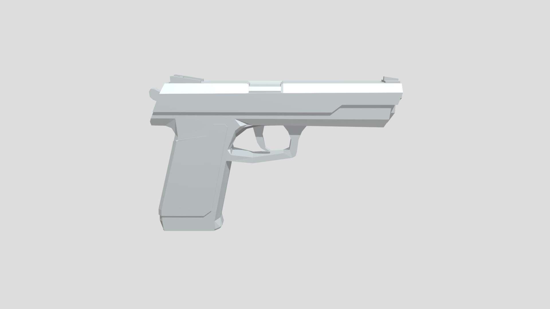 Pistol_USP - 3D model by FoxxxWitcher [9a9a966] - Sketchfab