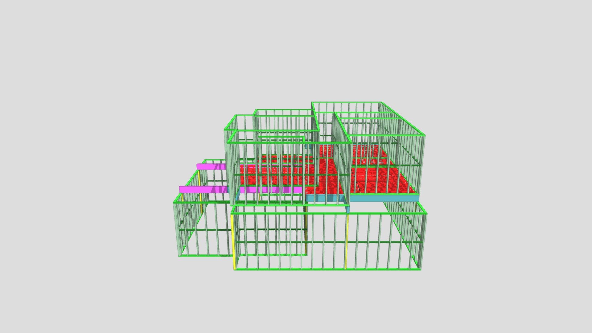 N459F7 Floor Truss 3D - 3D model by melbtruss1 [9a9b3c2] - Sketchfab