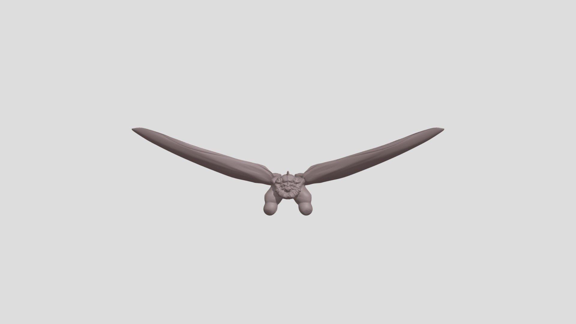 Buff Lion Bat - 3D model by reecelwyatt [9a9bf3e] - Sketchfab