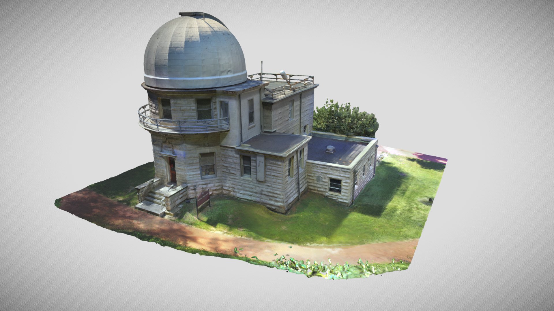 Kirkwood_ Observatory_500K Poly_16K_ Texture - Download Free 3D model ...