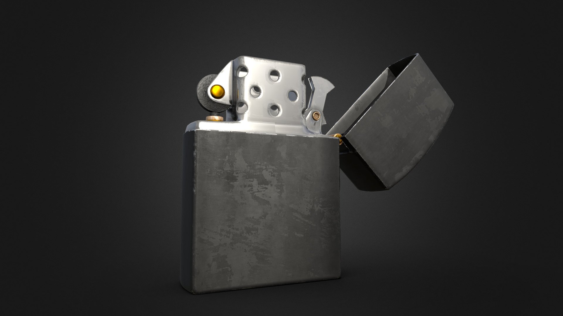 Zippo Lighter - 4096px² - Download Free 3D model by Mark Peters (@mark ...