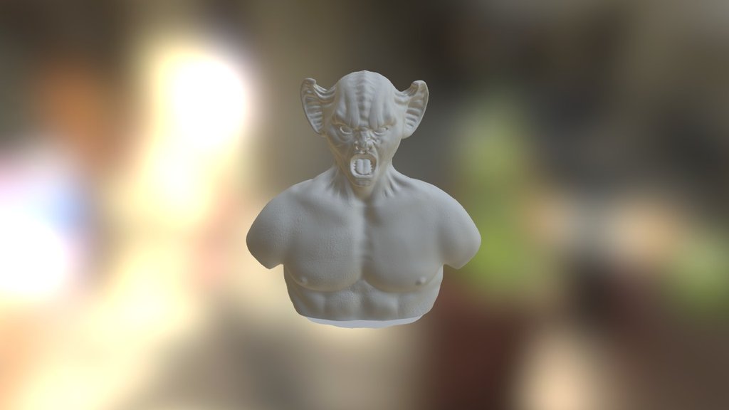 demon creature - 3D model by adkadesign [9a9e145] - Sketchfab